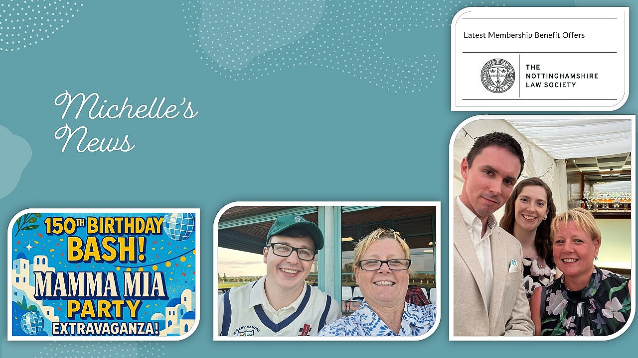 Michelle's News - September 2025 - Nottingham-Law-Society